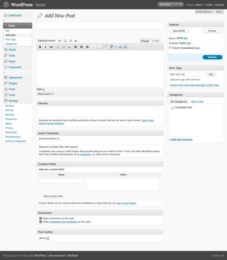 WordPress: guida completa dalla A alla Z per iniziare