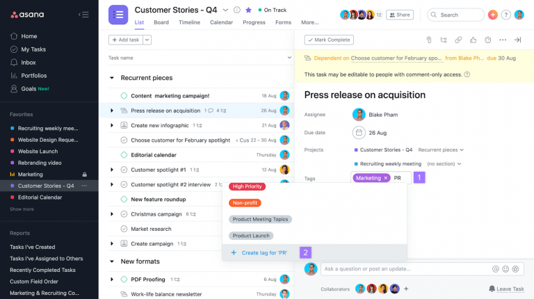 Asana: la guida definitiva (in italiano) - Studio Samo