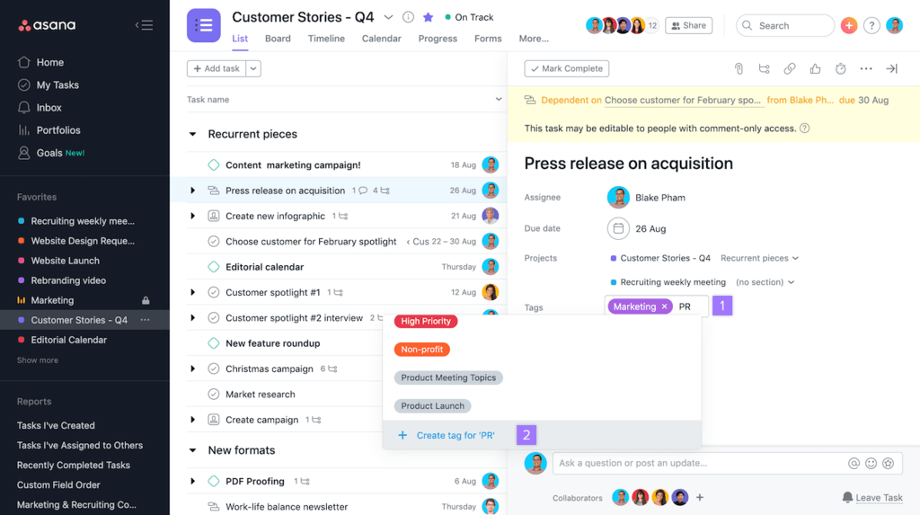 Asana: la guida definitiva (in italiano) - Studio Samo